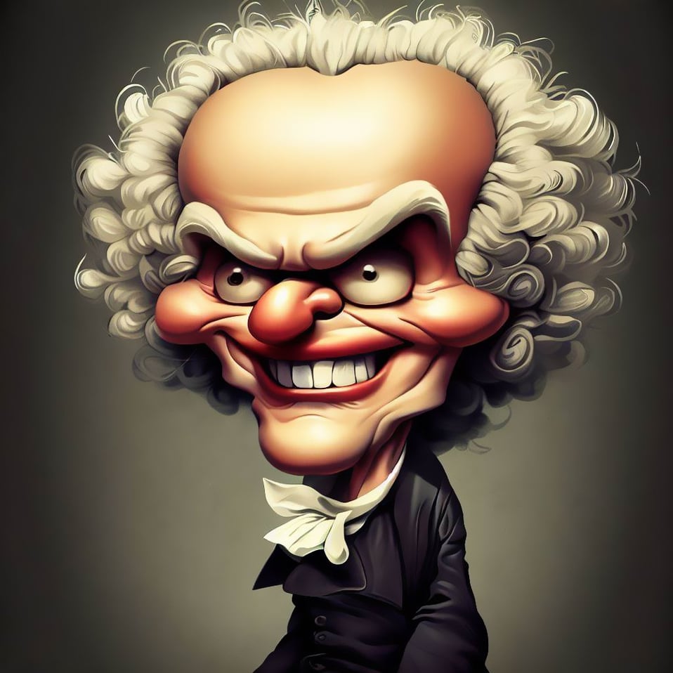 Immanuel Kant Sneaky Grin
